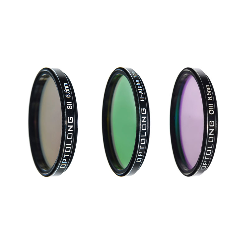 H-Alpha, SII, and OIII Filters, Optolong 2inch Filters